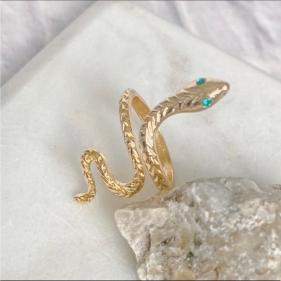 Jewelry | New Gold Adjustable Spiral Snake Ring | Poshmark